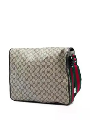 Gucci 2016-2026 Gg Supreme Web Crossbody Bag