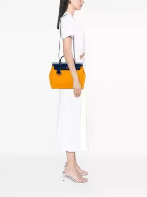 Hermès 2022 Toile Herbag Zip Retourne Verso 31 Satchel