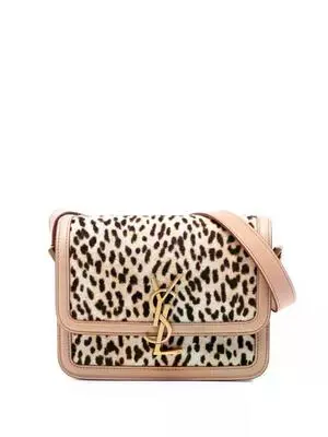 Calf Hair Box Crossbody Bags