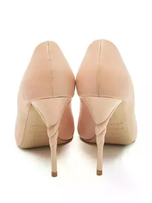 LE SILLA Peep-toe Pumps With Twisted Heel