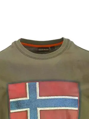 NAPAPIJRI Tiki Logo-print Crew-neck T-shirt