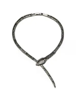 Roberto Cavalli Snake Enamel Necklace