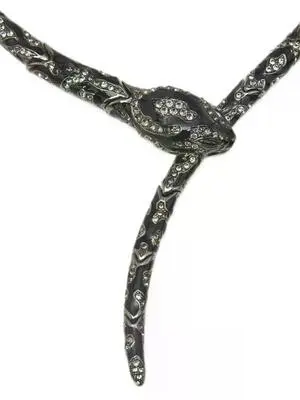 Roberto Cavalli Snake Enamel Necklace