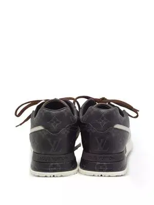 LOUIS VUITTON Run Away Monogram Canvas Sneakers