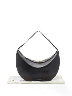 Jacquemus Le Sac Ovalo Shoulder Bag - Black