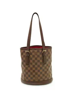 LOUIS VUITTON 2006 Marais Damier Ébène Bucket Bag