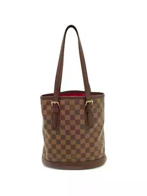 LOUIS VUITTON Marais Damier Ébène Bucket Bag