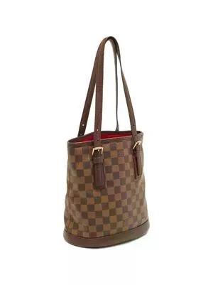 LOUIS VUITTON Marais Damier Ébène Bucket Bag
