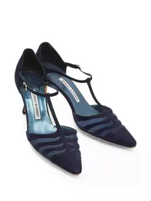 Manolo Blahnik Jane Heeled Pumps