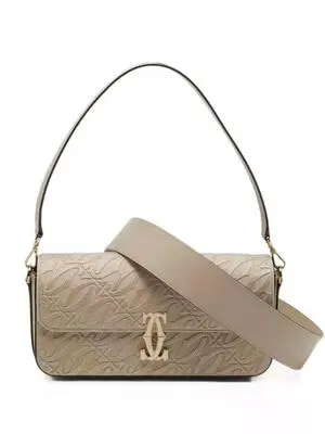 Cartier C De Monogram Shoulder Bag