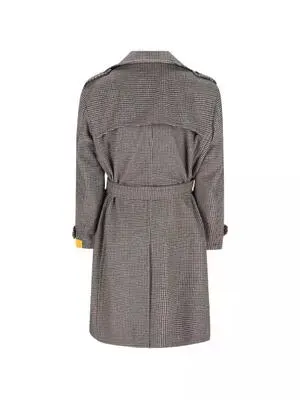 Tagliatore Houndstooth Double-breasted Coat