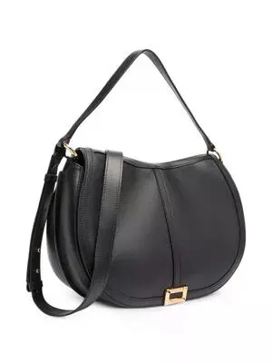 LANCEL Large Celeste Double L Saddle Bag