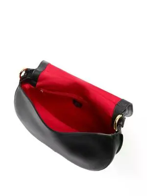 LANCEL Celeste Double L Saddle Bag