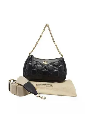 Gucci Small Gg Matelassé Shoulder Bag