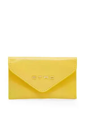 Etro Envelope Leather Card Holder