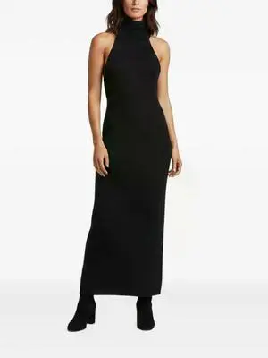 Magda Butrym Halterneck Knitted Maxi Dress