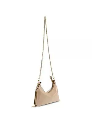 LANCEL Origami Leather Small Shoulder Bag - Neutrals