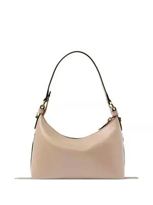 LANCEL Origami Leather Shoulder Bag - Neutrals