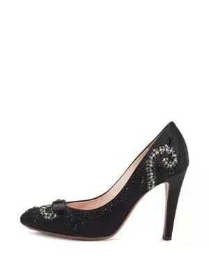 Moschino Embellished Pumps