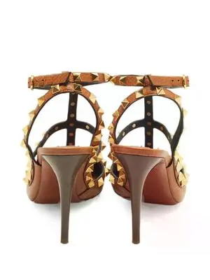 Valentino Garavani Rockstud Ankle Strap Pumps