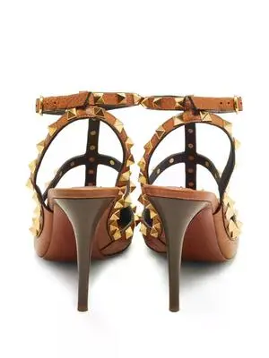 Valentino Garavani Rockstud Ankle Strap Pumps