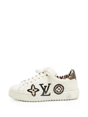 LOUIS VUITTON Time Out Sneakers - White