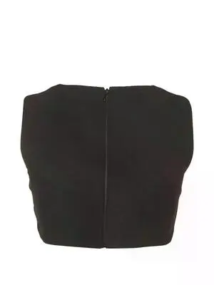 Versace Barocco Print Bustier Top