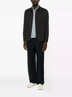 MYTHS Pleated-front Wide-leg Trousers