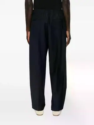 MYTHS Pleated-front Wide-leg Trousers
