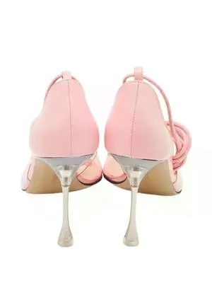 Mach & Mach Crystal Embellished Bow Pumps
