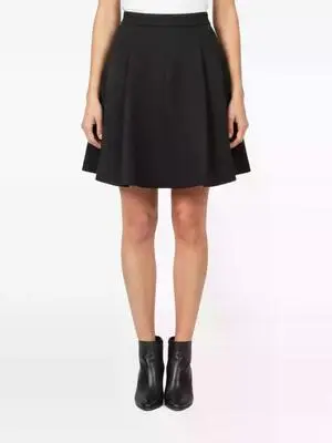 Alaïa Textured Flared Mini Skirt