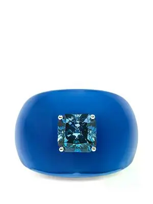 SOLO FOR DIAMONDS Diamond Dome Ring - Silver