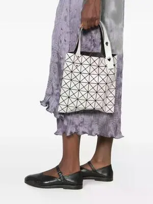 Issey Miyake Geometric Tote Bag - White