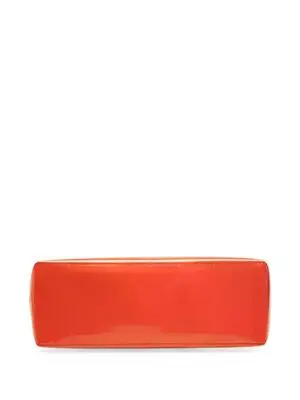 LOUIS VUITTON Monogram Vernis Wilshire Pm Handbag - Orange