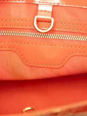 LOUIS VUITTON Monogram Vernis Wilshire Pm Handbag - Orange