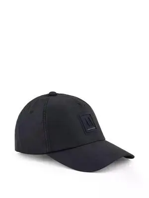 Armani Exchange Logo-patch Baseball Cap - Blue