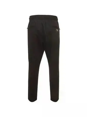 Dolce & Gabbana Logo Plaque Drawstring Trousers