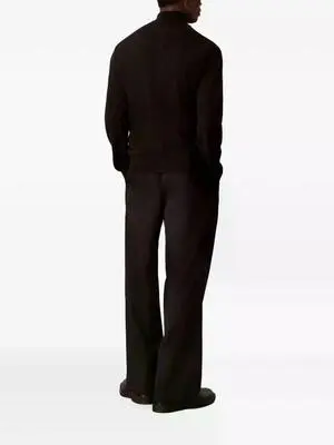 Calvin Klein Zip-up High-neck Cardigan