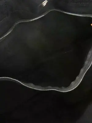 Hermès 1990-2010 Canvas Fourre Tout Mm Tote Bag - Black