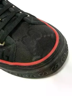 Gucci Tennis 1977 Lace-up Sneakers With Monogram Pattern
