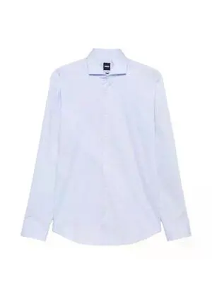 BOSS Micro-pattern Long-sleeve Shirt