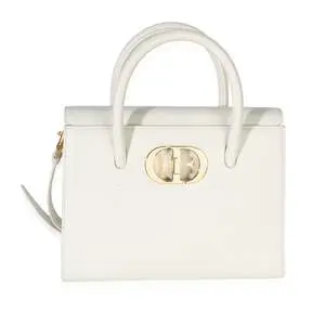 Dior Calfskin St. Honore Tote - White