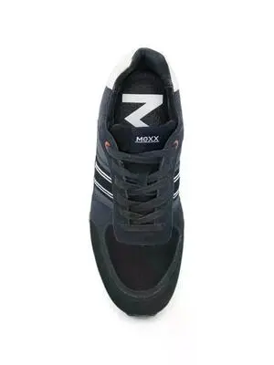 MEXX Suede-panelled Mesh-detail Sneakers