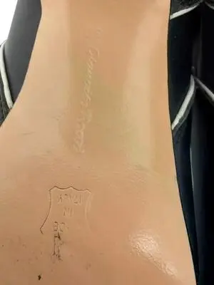 GIANVITO ROSSI Western Leather Ankle Boots