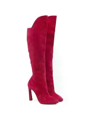CHRISTIAN LOUBOUTIN Eleonor Pointed-toe Knee-length Boots