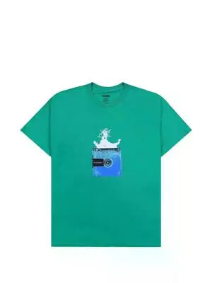 PLEASURES Opera Graphic-print T-shirt - Green