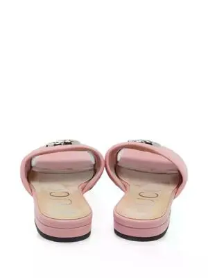 Gucci Gg Marmont Quilted Leather Sandals