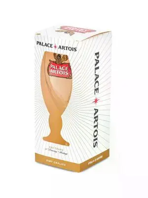 PALACE Stella Artois Logo-print Chalice - White