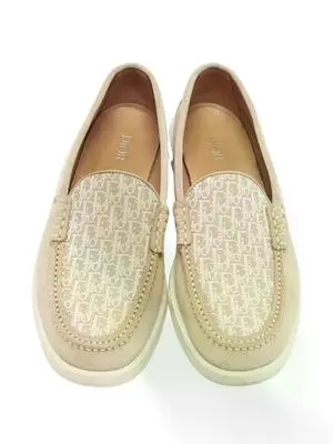 Dior Granville Slip-on Loafers - Neutrals