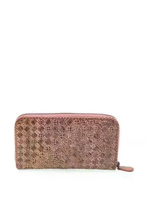 Bottega Veneta Intrecciato Karung Leather Wallet